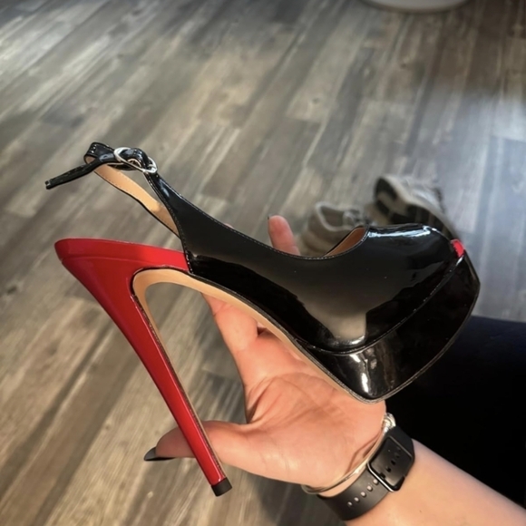 Boutique 9 | Shoes | Sexy Red And Black Heels | Poshmark